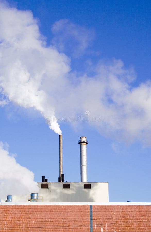 Industrial mill pollution stock photo. Image of equipment - 18124774