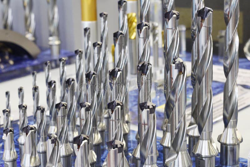 Industrial Milling Cutting Tool with Carbide Insert Stock Image - Image ...