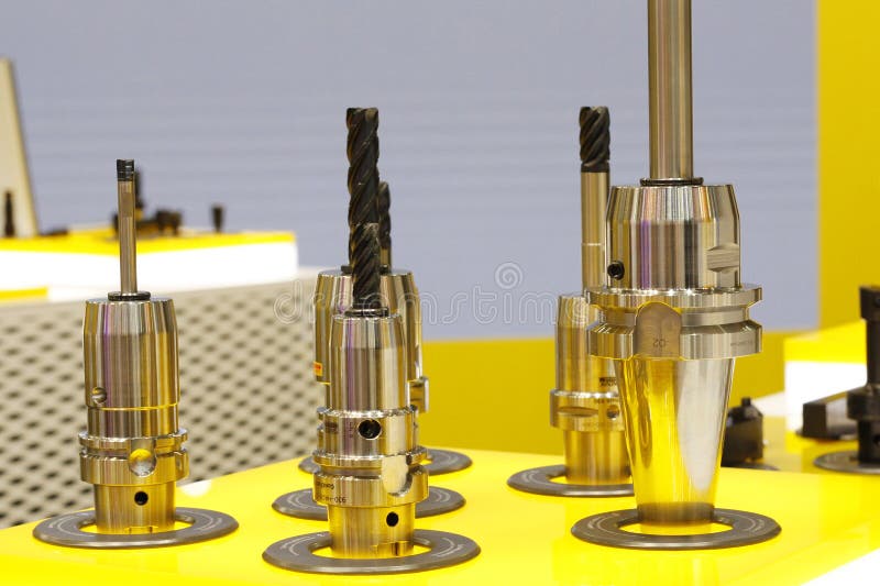 Industrial Milling Cutting Tool with Carbide Insert Stock Photo - Image ...