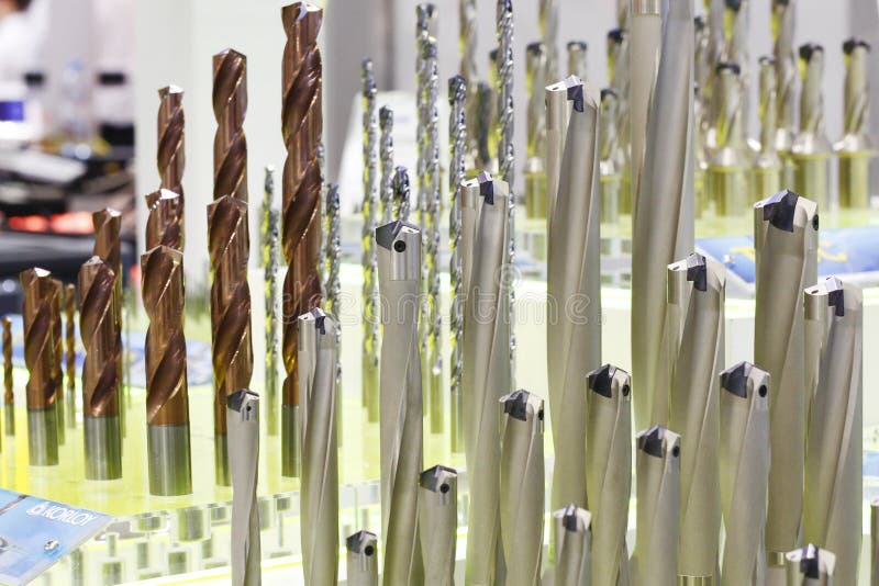 Industrial Milling Cutting Tool with Carbide Insert Stock Photo - Image ...