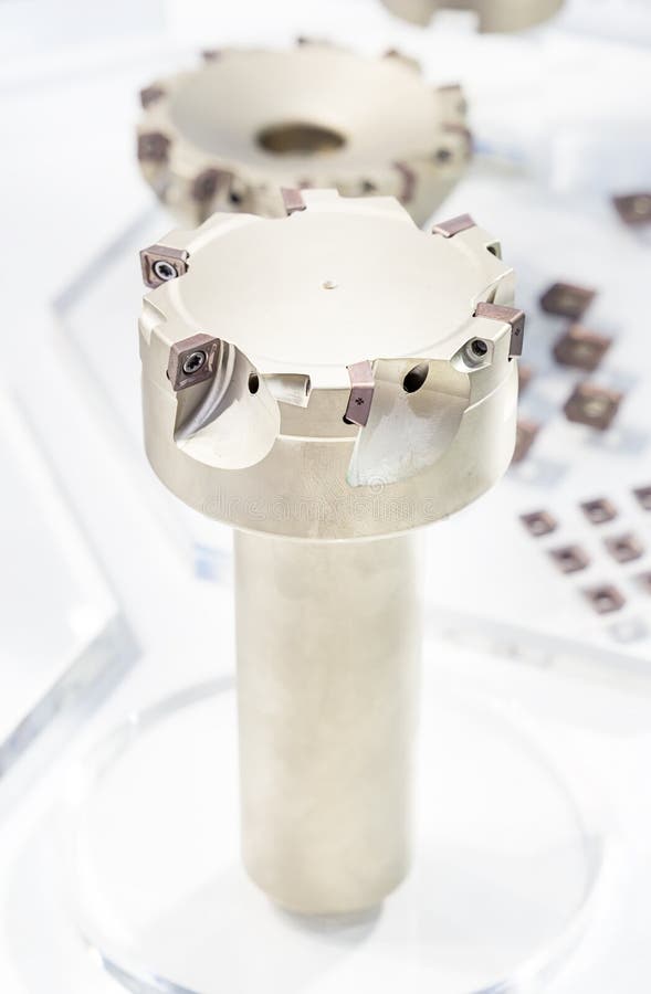 Industrial Milling Metal Cutting Tool with Carbide Cutter Insert Stock ...