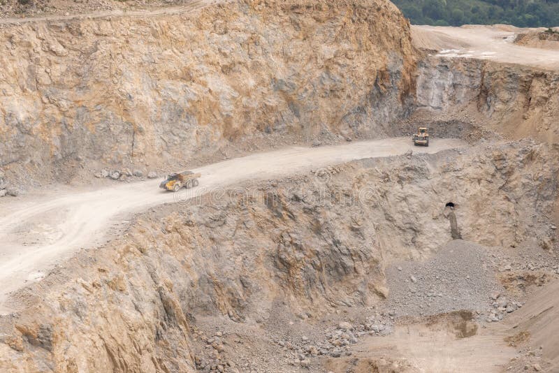 Huge quarry stock image. Image of countryside, digging - 33279269