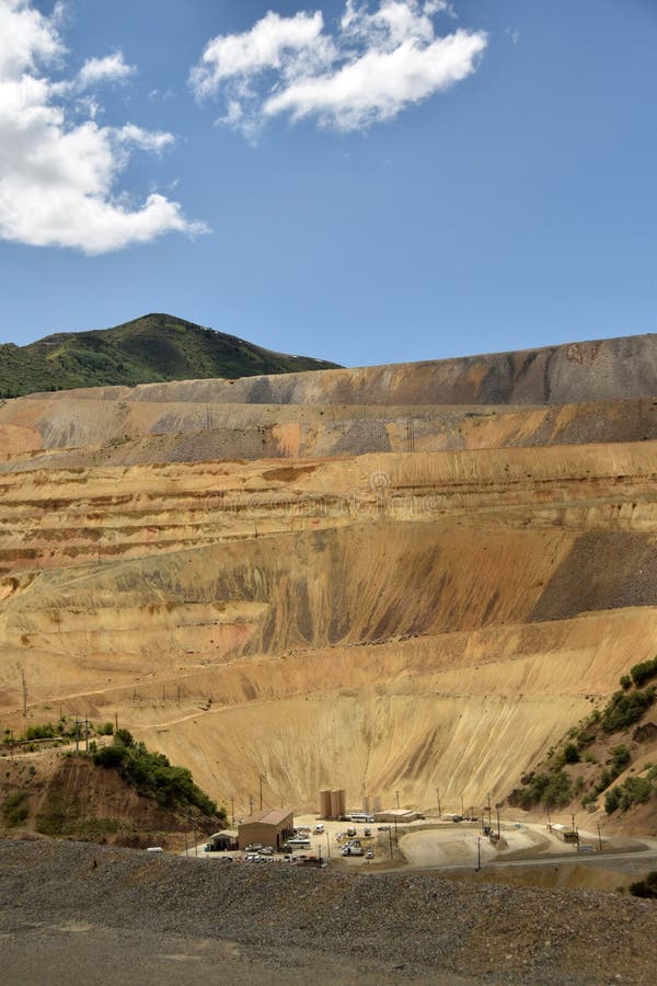 Industrial Mining Operation Stock Photo - Image of deposit, extraction ...