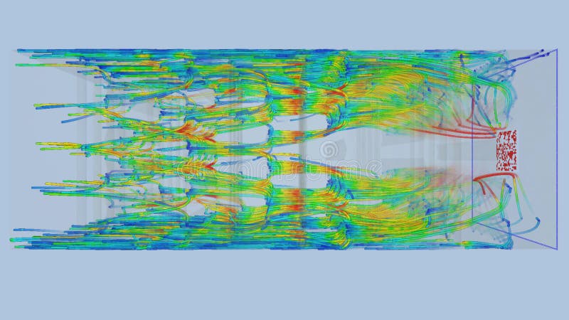 Industrial Mixer Airflow Simulation - CFD Simulation Computational ...