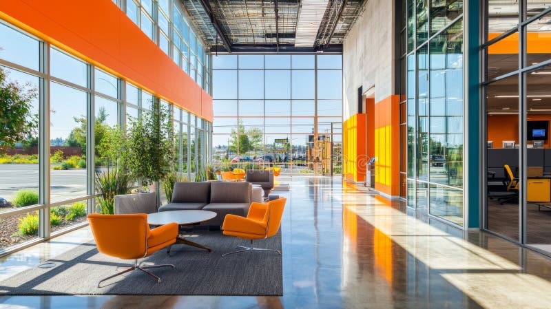 Industrial-Modern Office: a Dynamic and Appealing Office Interior that ...