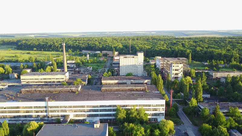 Old Factory Buildings stock video. Video of construction - 314571693