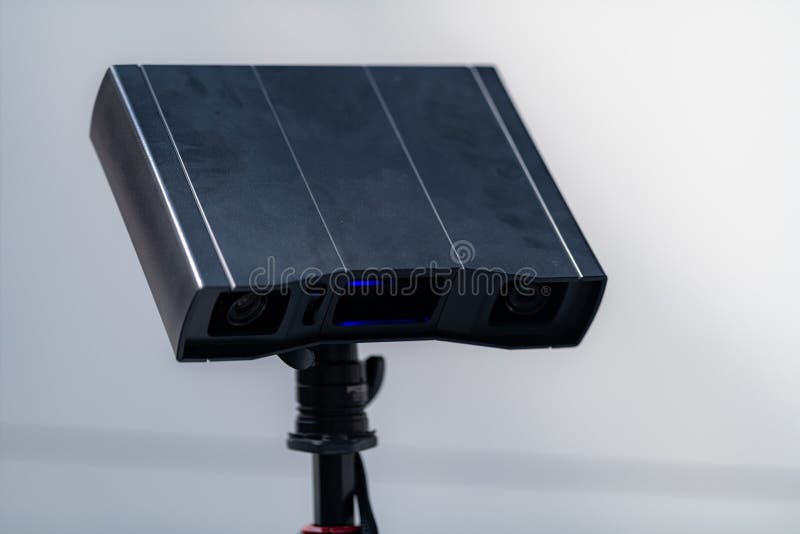 Industrial Optical 3D Scanner Stock Image - Image of scan, engineering ...