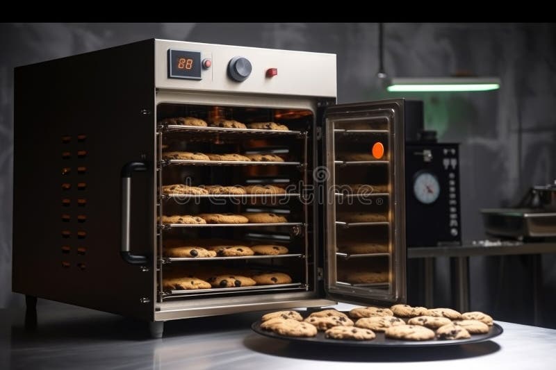 Industrial Oven with Digital Display and Timer, Baking Chocolate Chip ...
