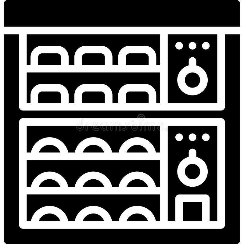 Industrial Oven Icon, Bakery and Baking Related Vector Stock Vector ...