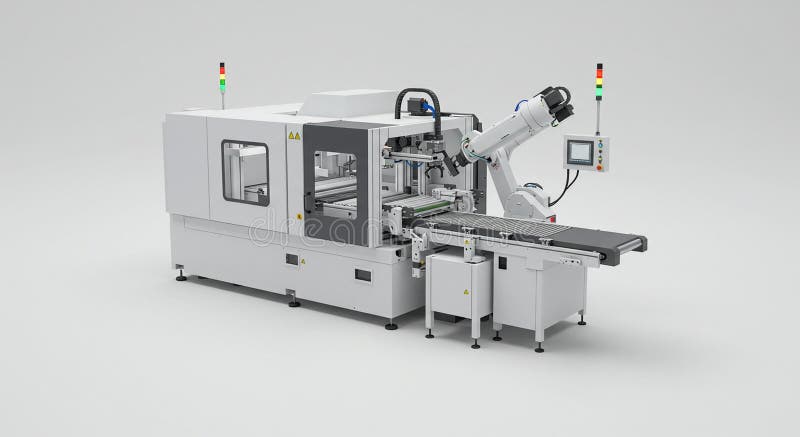Industrial Robotic Packaging Machine Stock Illustrations – 2,876 ...