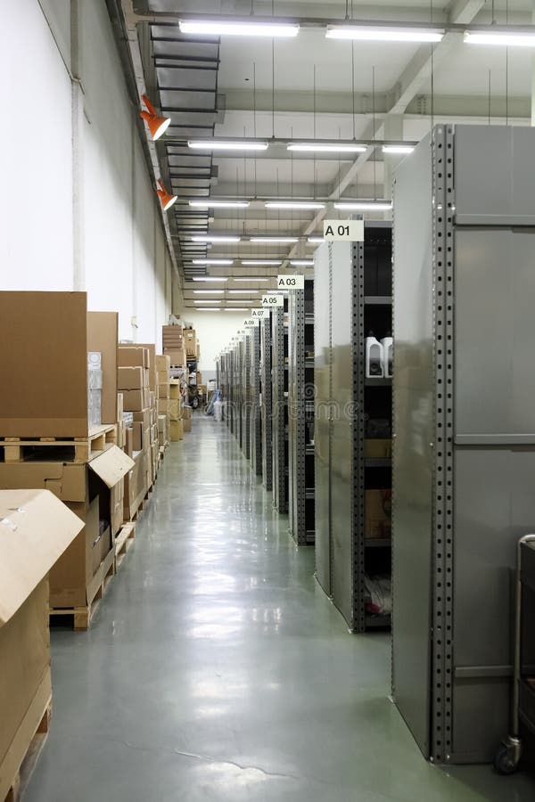 Factory Warehouse stock image. Image of crate, boxes - 29504797
