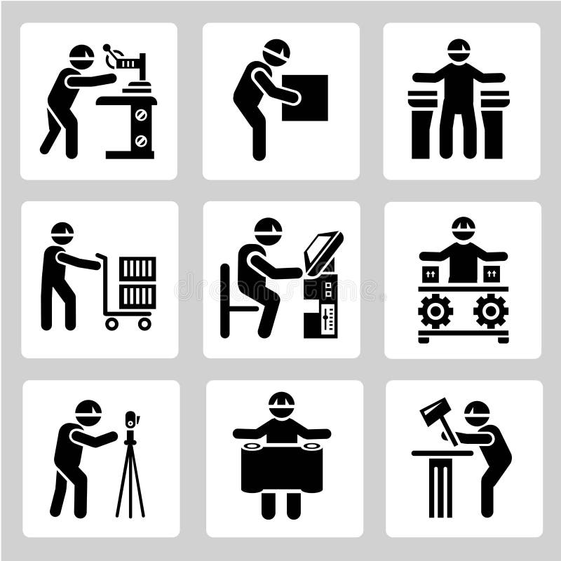 Business Graphics and Icons Stock Vector - Illustration of work ...