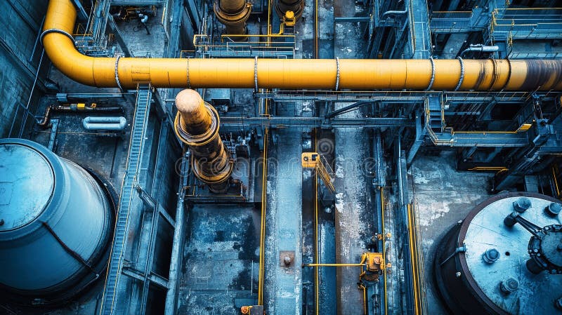 Industrial Pipeline Network Reveals the Complexity and Technology of a ...