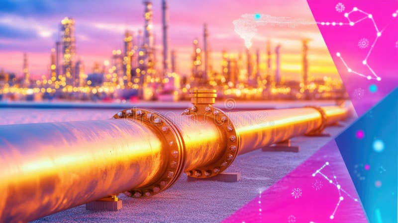Futuristic Industrial Pipeline Digital Overlay Stock Photos - Free & Royalty-Free Stock Photos ...