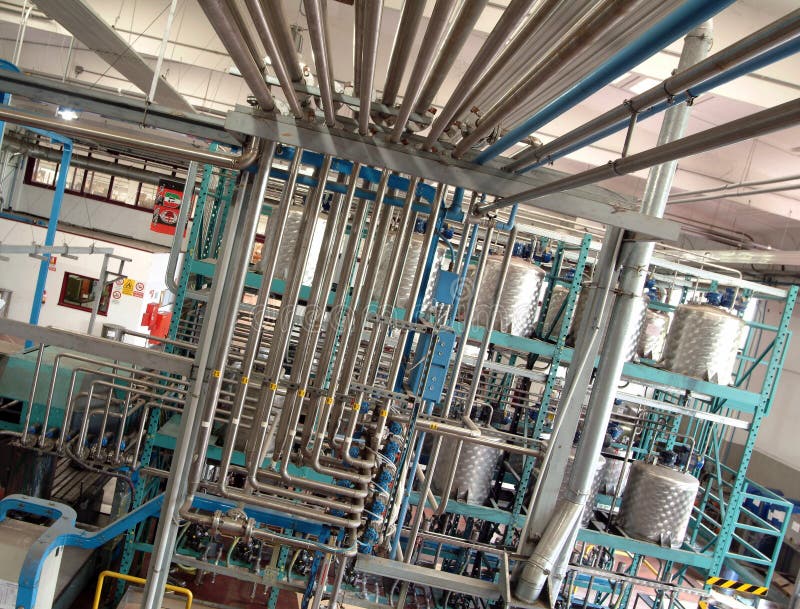 Industrial pipelines stock photo. Image of manufacturing - 1669168
