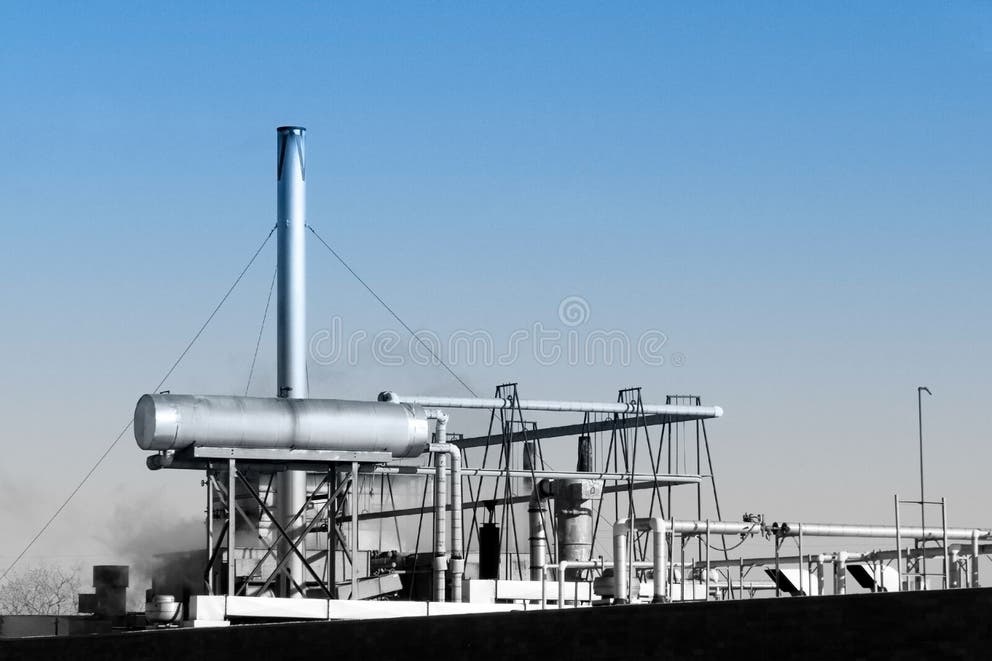 Industrial Piping stock photo. Image of natural, metallic - 2370110