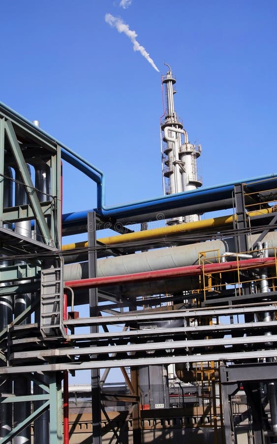 Industrial Piping System stock image. Image of industrial - 13107941