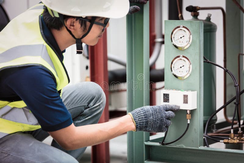 Industrial Plant Design Engineering Stock Image - Image of control ...