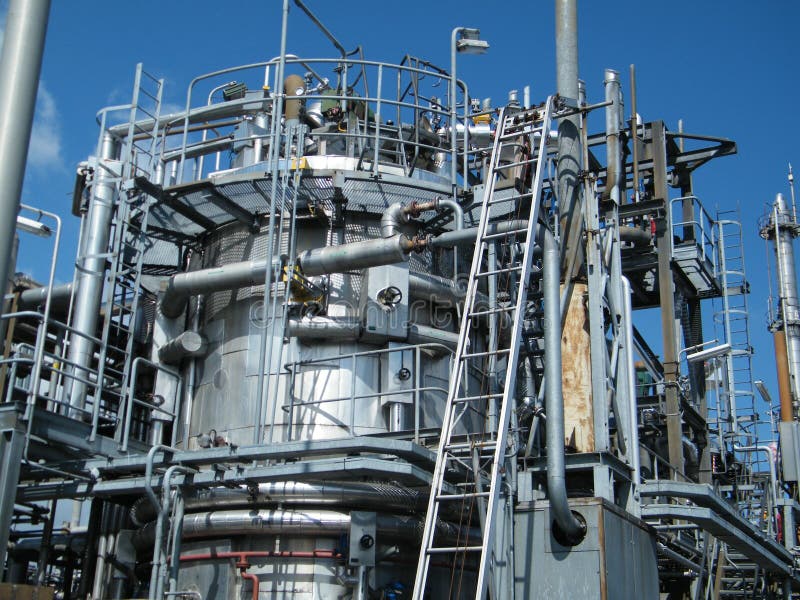 Industrial plant stock photo. Image of boiler, storage - 41381780