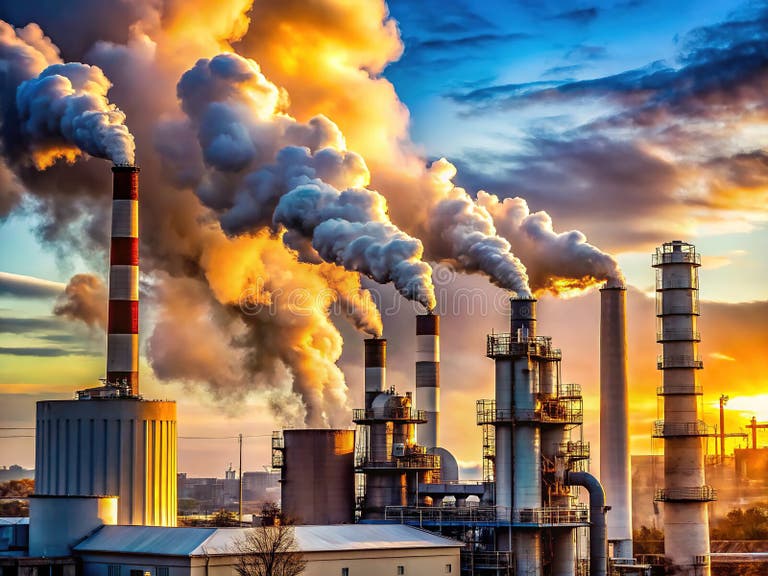 Industrial Pollution a Visual Representation of Environmental Impact ...