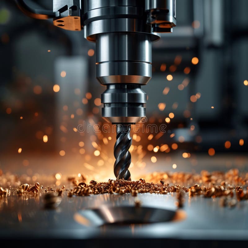 Industrial Precision Milling and Drilling Equipment in Mechanical ...