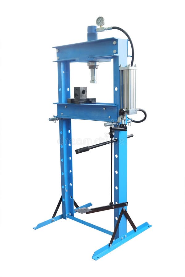 Industrial press stock image. Image of engineering, tooling - 39055195