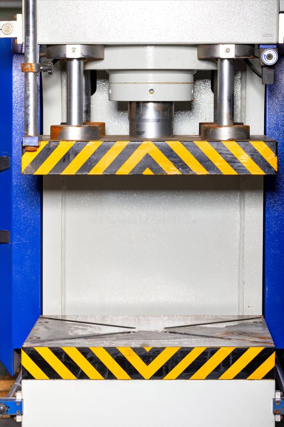 Industrial Pressure Test Press for Building Materials Stock Image ...