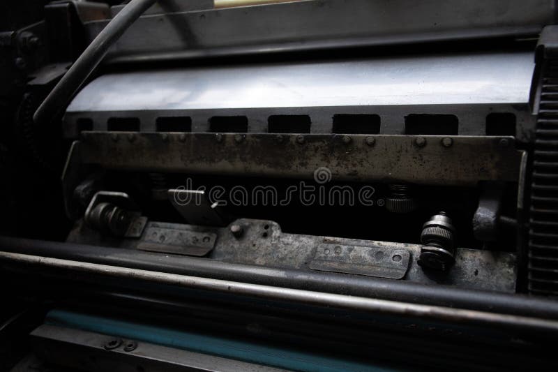 Industrial Printer High Performance Printing Machine Stock Photo ...