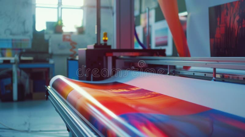 Industrial Printing Machine with Large Print, Suitable for Commercial ...