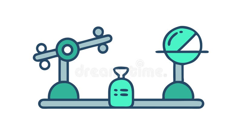 Industrial Production and Environmental Balance, Vector Design ...