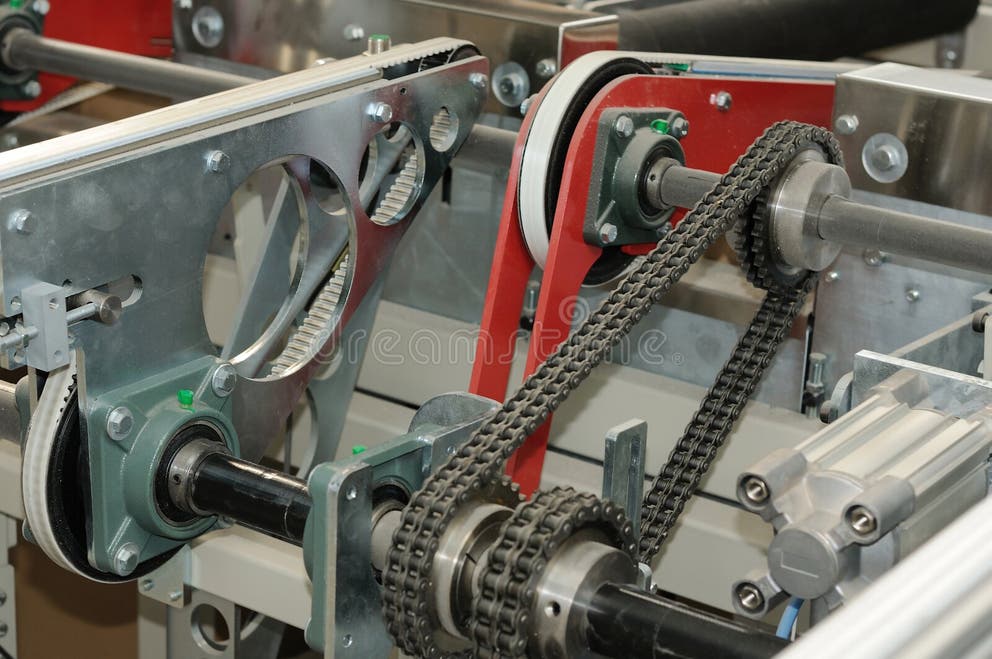 Industrial production line stock image. Image of steel - 38906679