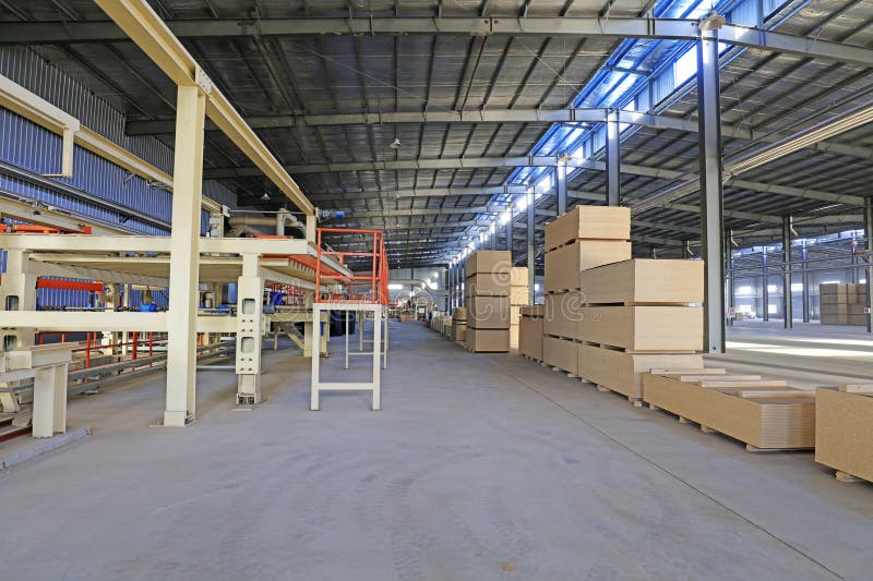 Industrial Production Workshop Stock Image - Image of equipment ...