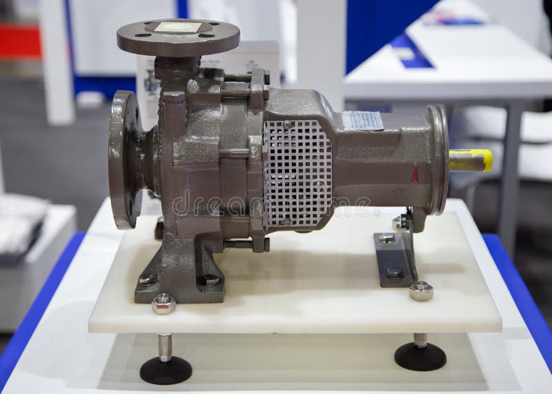 Industrial process pump stock image. Image of machinery - 150721637