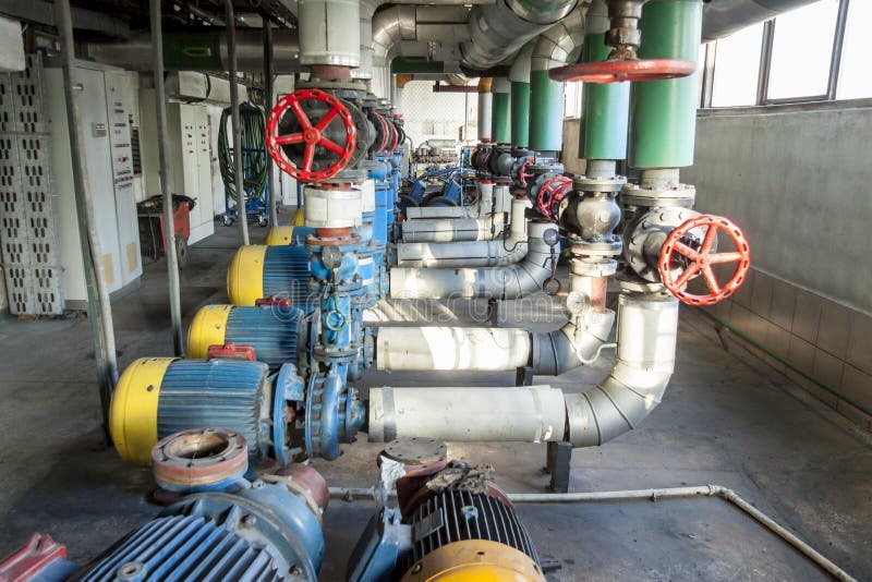 Industrial pump stock image. Image of interior, fuel - 94184893