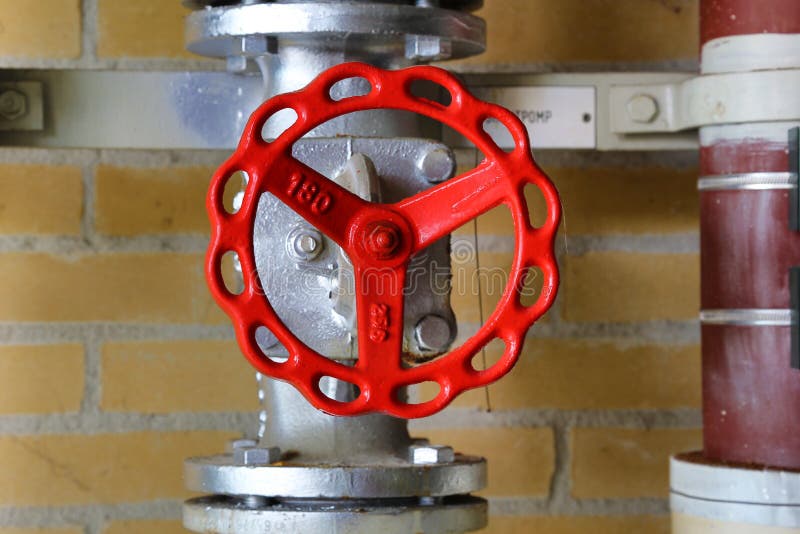 Industrial Pump and Valve Wheel Stock Photo - Image of petroleum, bolt ...