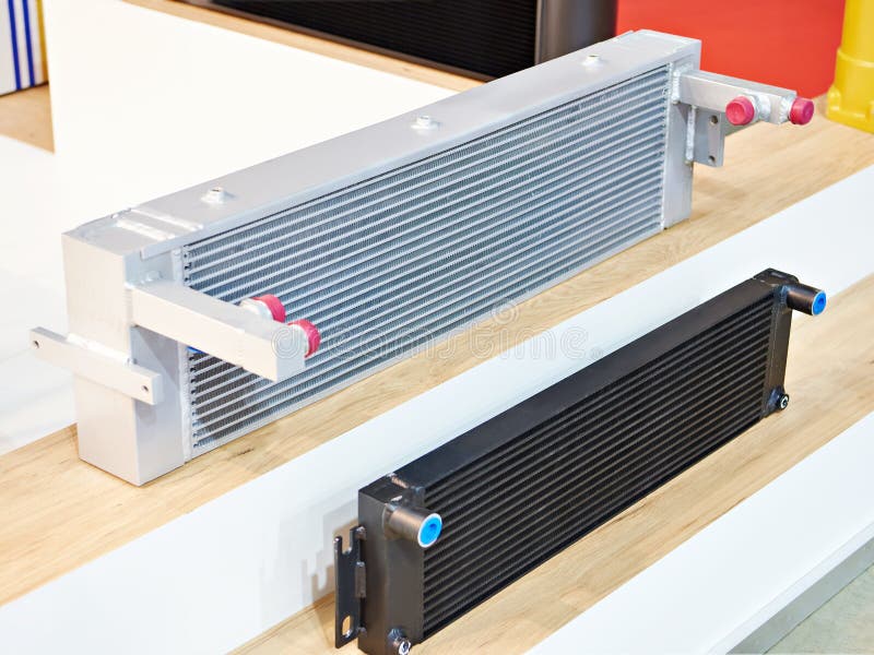 Industrial Radiators at Exhibition Editorial Photography - Image of ...