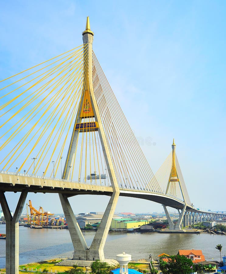 Industrial Ring Road Bridge Stock Image - Image of landscape, landmark ...