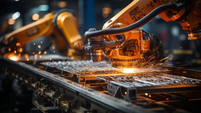 Industrial Robot Automates Welding of Spaceship Components in Modern ...