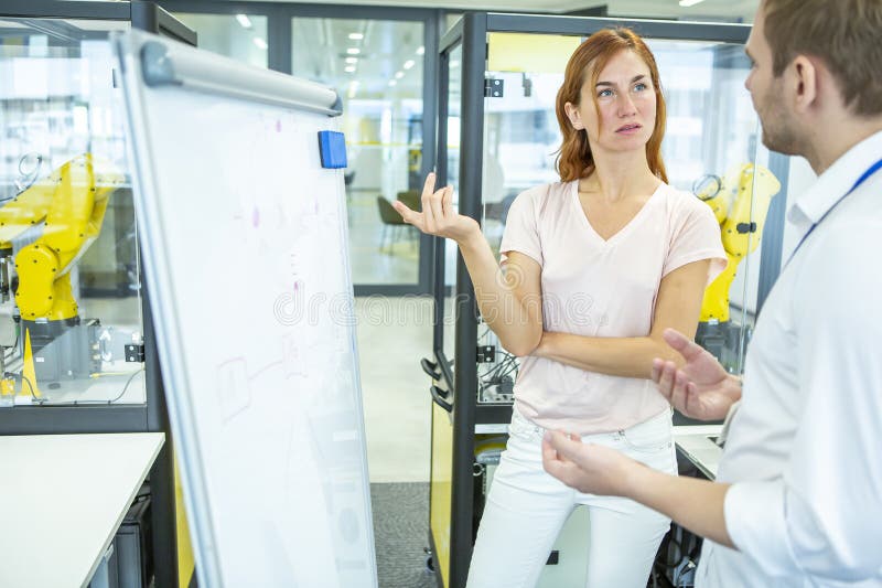 Industrial Robot Development Stock Image - Image of maintenance ...