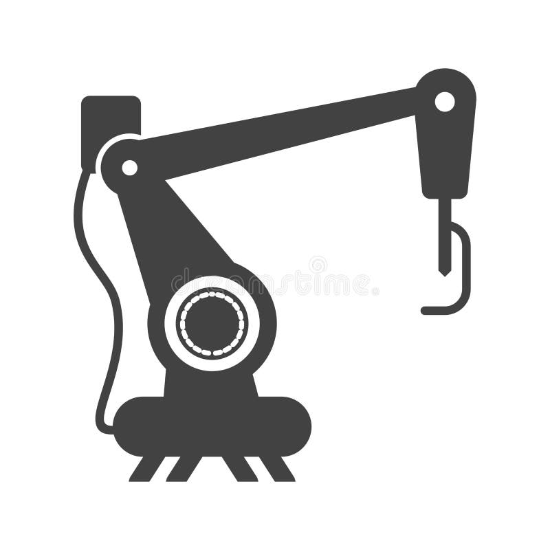 Industrial Robot III stock vector. Illustration of manufacture - 79914279