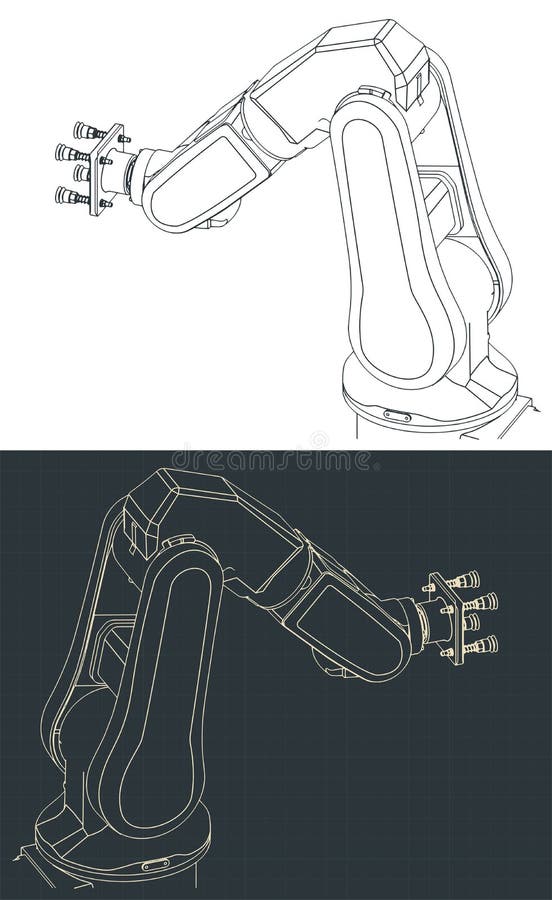 Blueprints Robot Stock Illustrations – 479 Blueprints Robot Stock ...