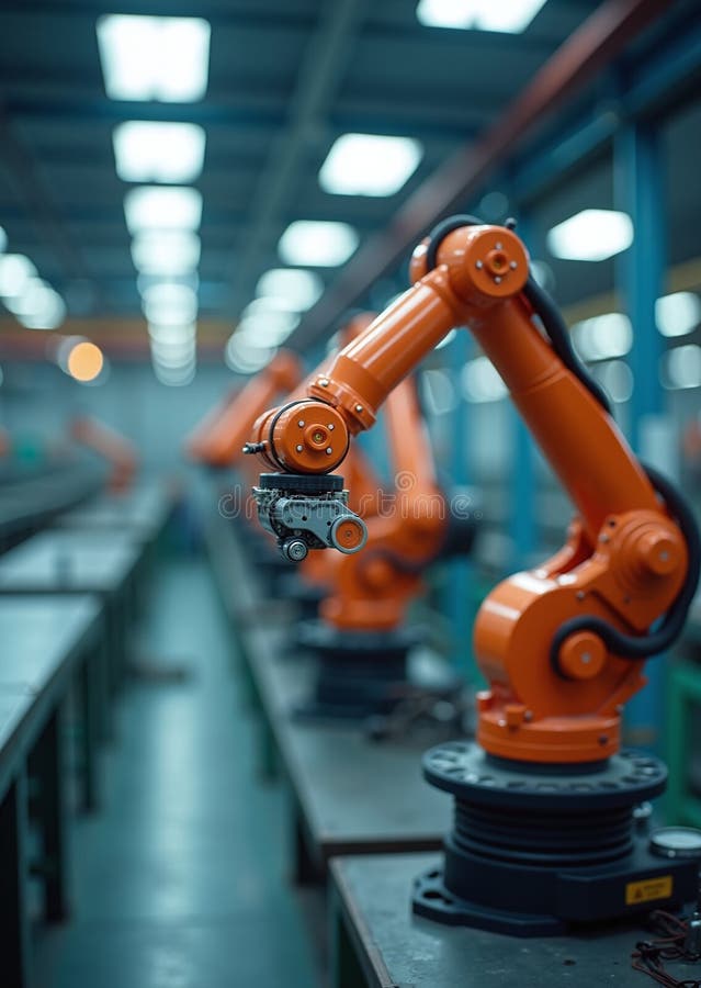 Industrial Robotic Arm with Robotic Hand for Faster and More Precise ...