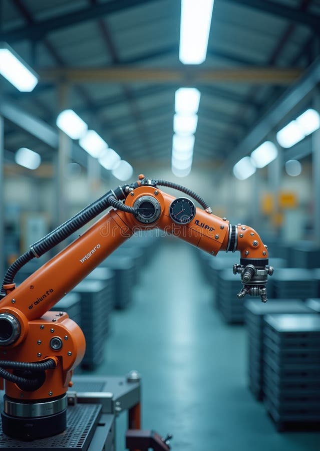 Industrial Robotic Arm with Robotic Hand for Faster and More Precise ...