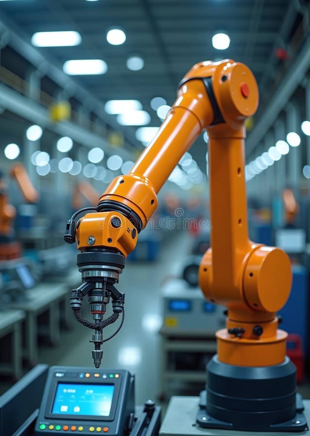 Industrial Robotic Arm with Robotic Hand for Faster and More Precise ...