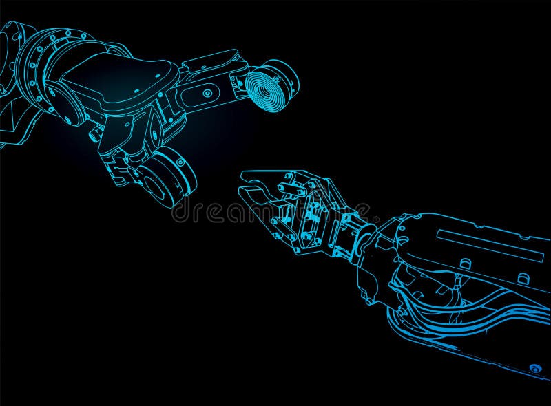 Industrial Robotics Manipulators Systems for Automatic Assembly Stock ...