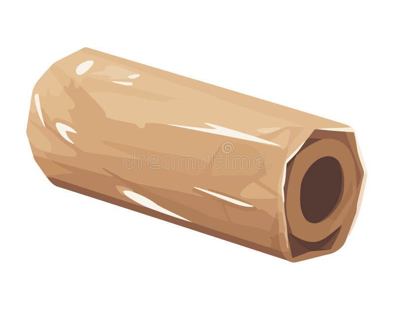 Industrial Roll Paper Packing Stock Vector - Illustration of vector ...