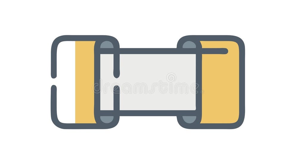 Industrial Roller Icon for Manufacturing Process, Vector Design ...
