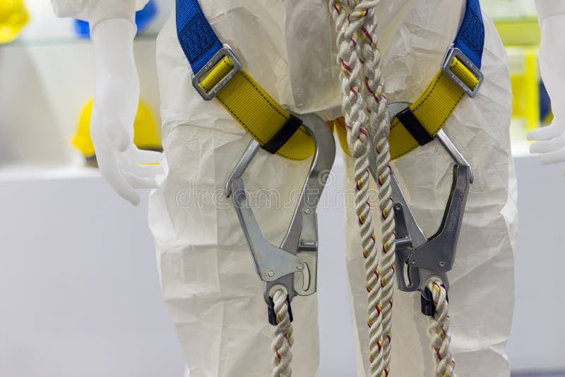 Industrial safety harness stock image. Image of gear - 97654751