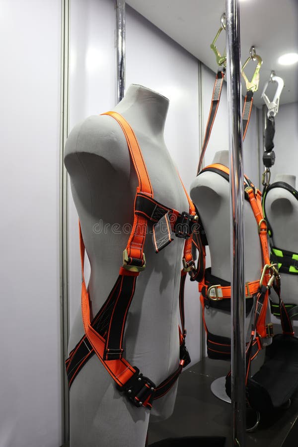 Industrial safety harness stock image. Image of high - 146885417