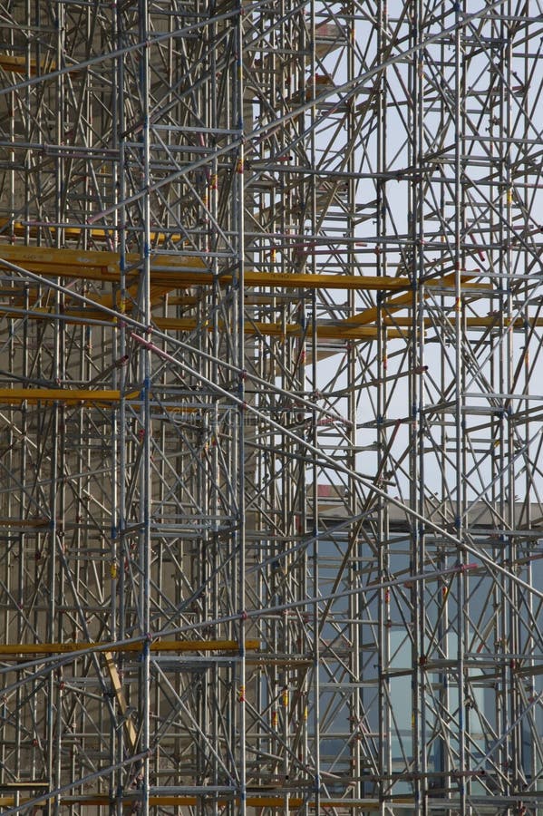 Industrial Scaffolding stock photo. Image of texture, buildings - 7949498